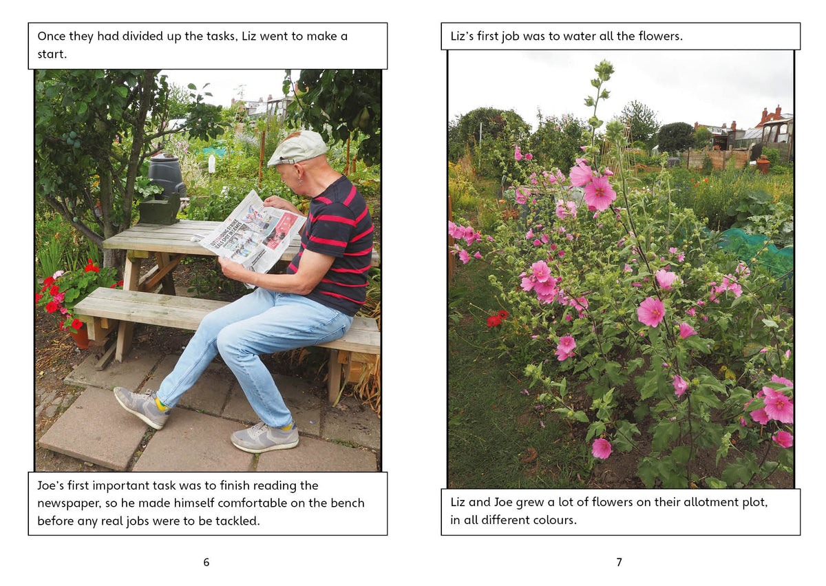 Liz and Joe at the Allotment – Gatehouse Books